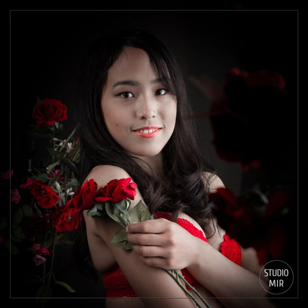 Belles photos Boudoir romantiques avec roses dans le Val de Marne ...