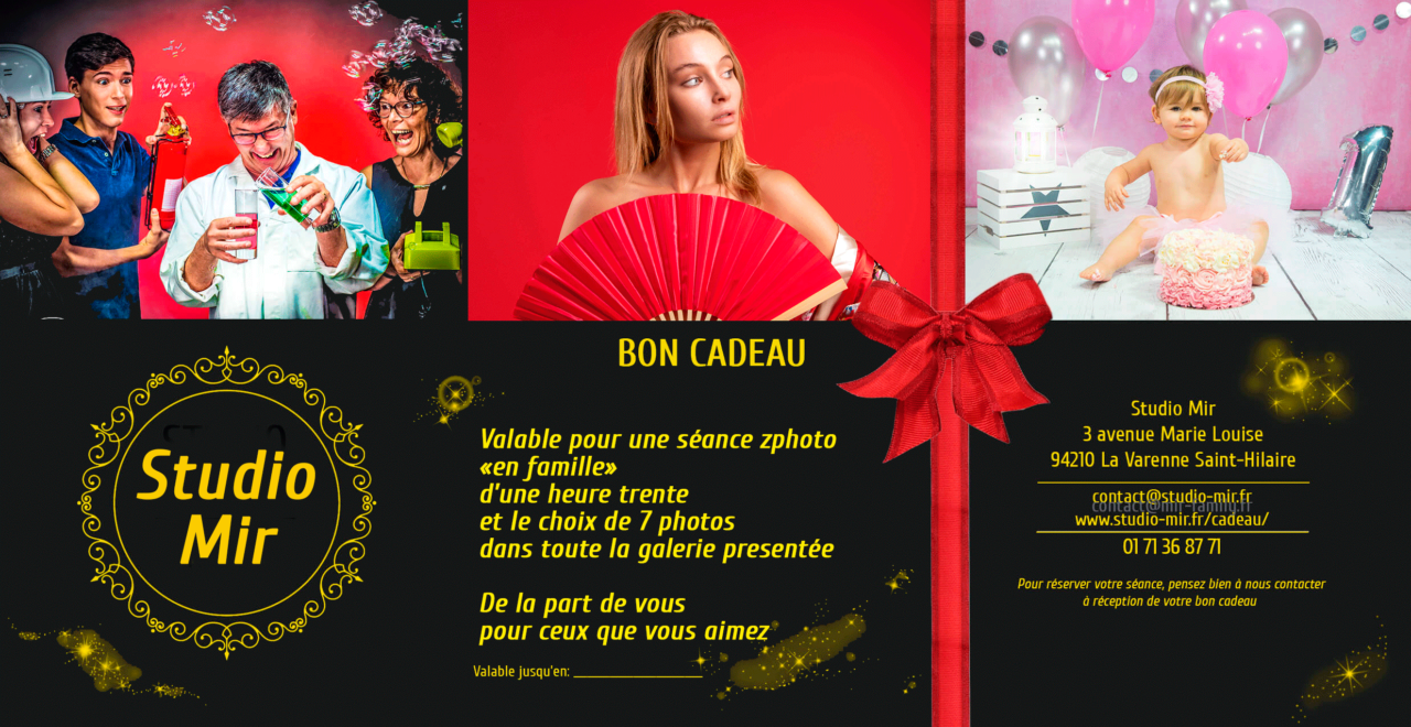 idée-cadeau-studio-photo - Studio Mir : Studio photo professionnel ...